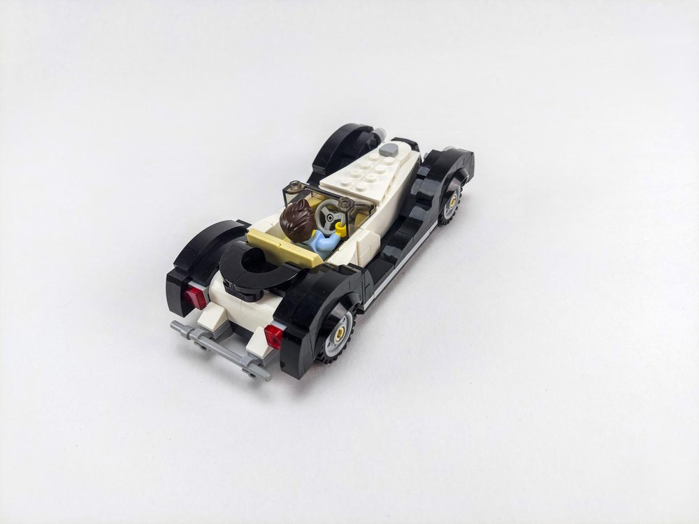 Lego Moc Vintage Sports Convertible By Sfhbricks Rebrickable Build