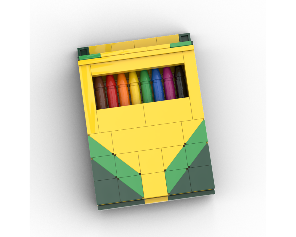 LEGO MOC Crayons by MakeorBrick | Rebrickable - Build with LEGO