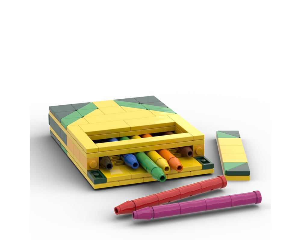 LEGO MOC Crayons by MakeorBrick | Rebrickable - Build with LEGO