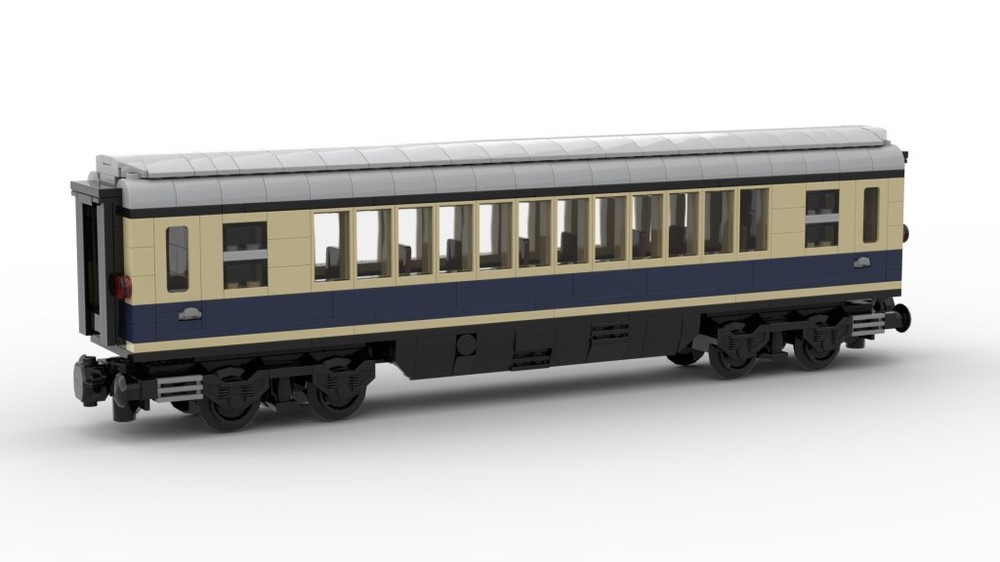 LEGO MOC-119557 1st class Rheingold open seating wagon by Mario´s ...