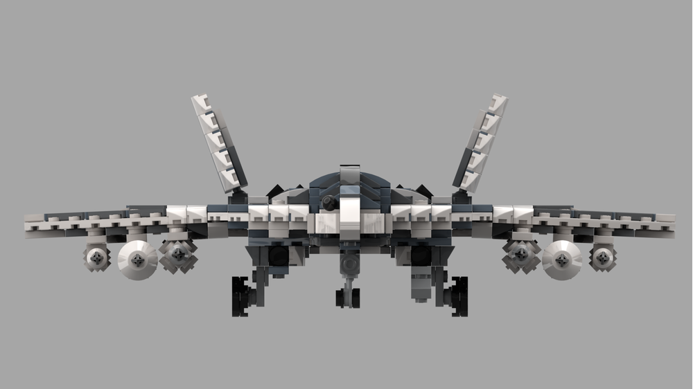 LEGO MOC VVS Sukhoi Su-57 by FlowerHUA | Rebrickable - Build with LEGO