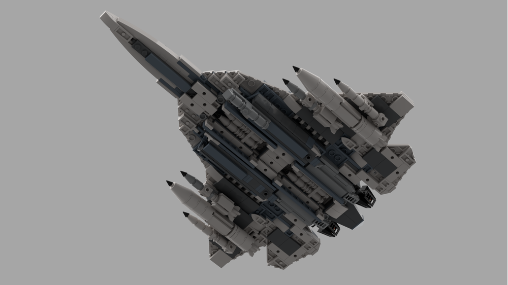 LEGO MOC VVS Sukhoi Su-57 by FlowerHUA | Rebrickable - Build with LEGO
