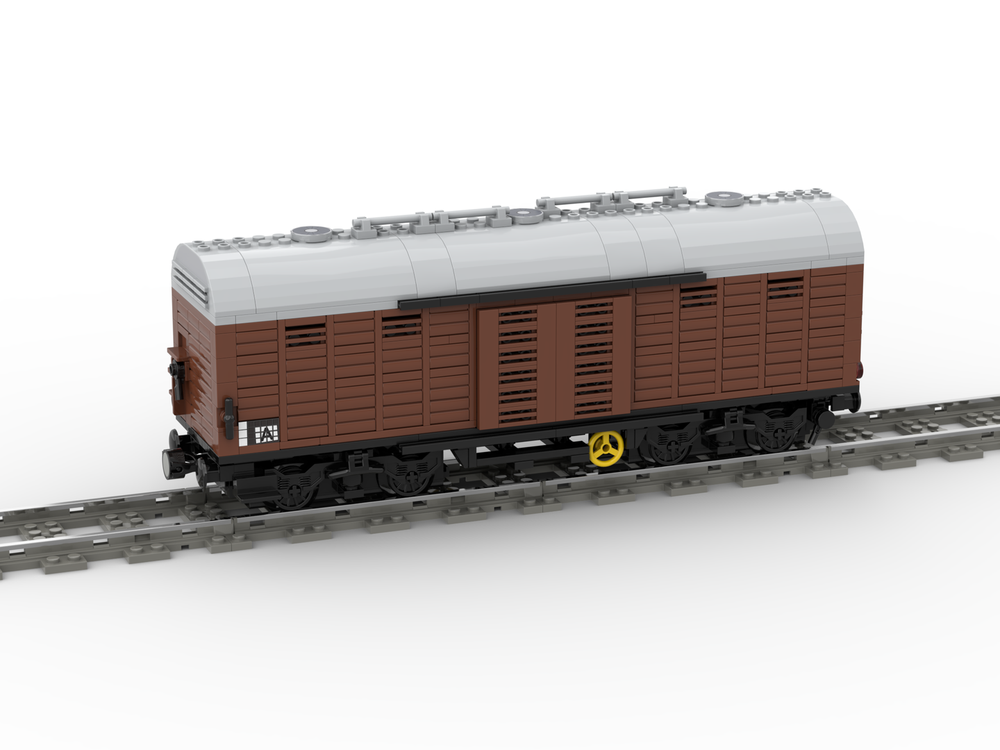 LEGO MOC Ghost Wagon 4-axles by langemat | Rebrickable - Build with LEGO