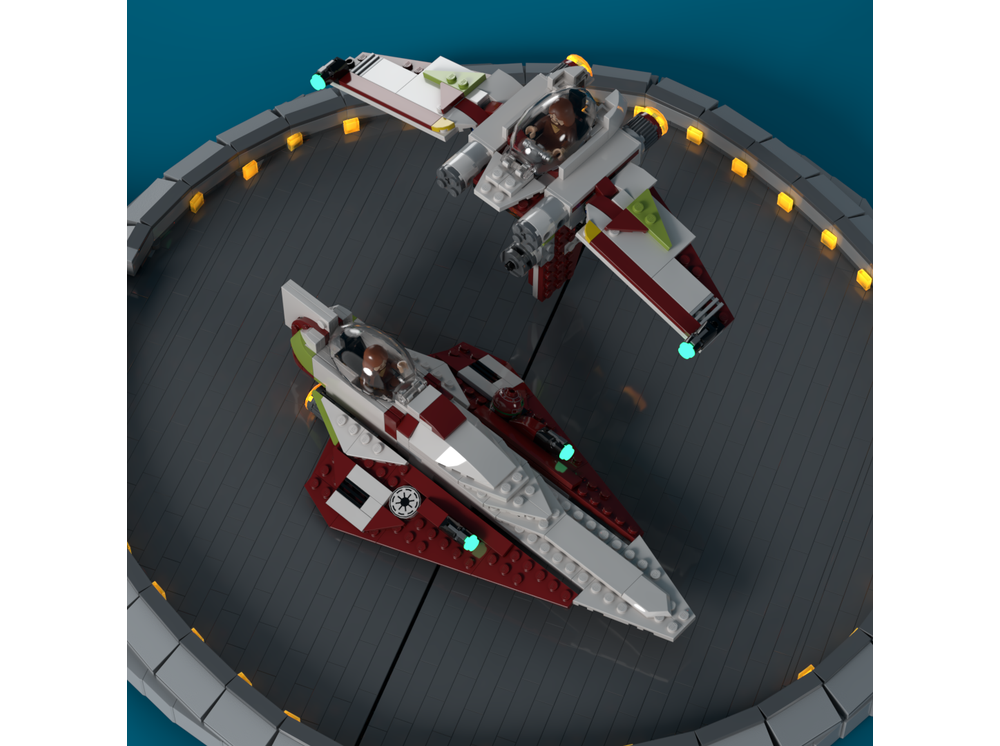 LEGO MOC 75333 Obi Wan's V-19 Torrent Starfighter - Alternate Build by ...