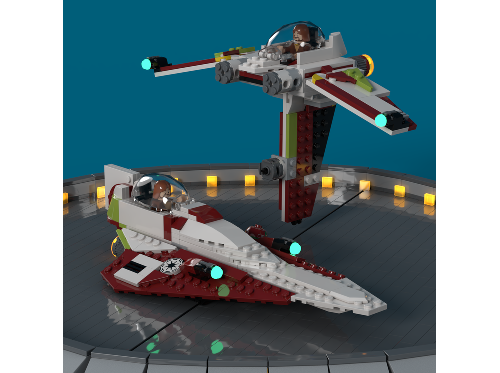 LEGO MOC 75333 Obi Wan's V-19 Torrent Starfighter - Alternate Build by ...