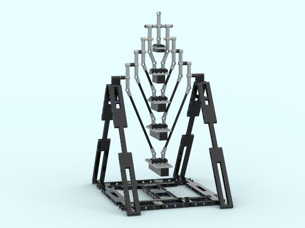 LEGO MOC Lego chaotic pendulum by jemunoz0 | Rebrickable - Build with LEGO