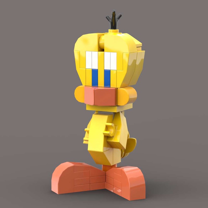 LEGO MOC Tweety Pie by Dbricks238 | Rebrickable - Build with LEGO