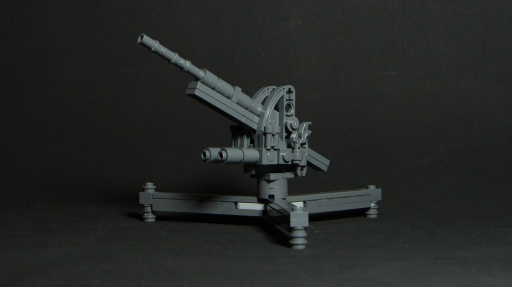 LEGO MOC Lego French Gun 90mm by Twin_Bricks | Rebrickable - Build with ...