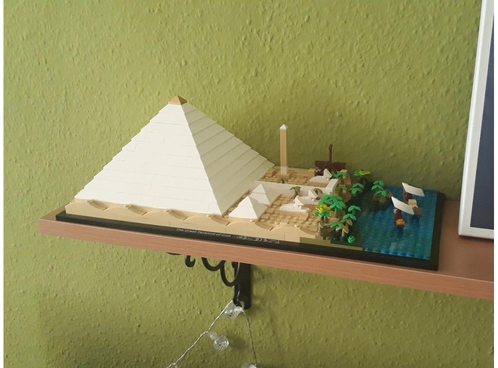 Lego Moc 21058 1 Pyramid Of Giza Classic Architecture By Emilmu