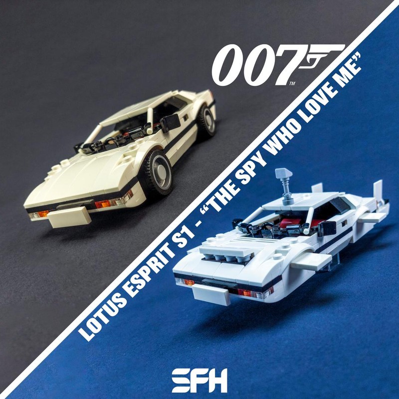 LEGO MOC 007 Lotus Esprit S1 Submarine & car by SFH_Bricks ...