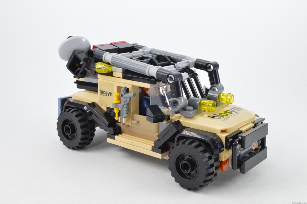 LEGO MOC Biosyn Genetics Truck by dorianbricktron | Rebrickable - Build ...