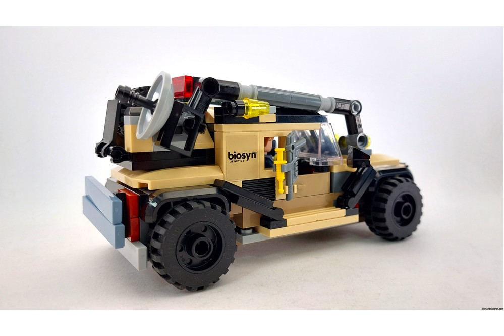 LEGO MOC Biosyn Genetics Truck by dorianbricktron | Rebrickable - Build ...