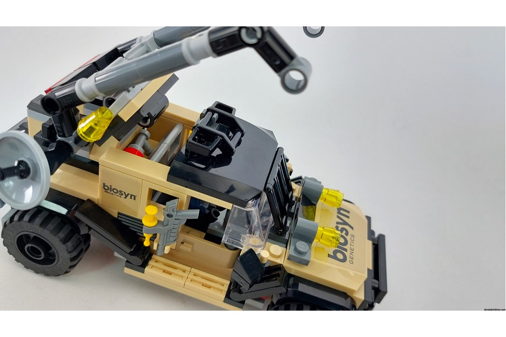 LEGO MOC Biosyn Genetics Truck by dorianbricktron | Rebrickable - Build ...