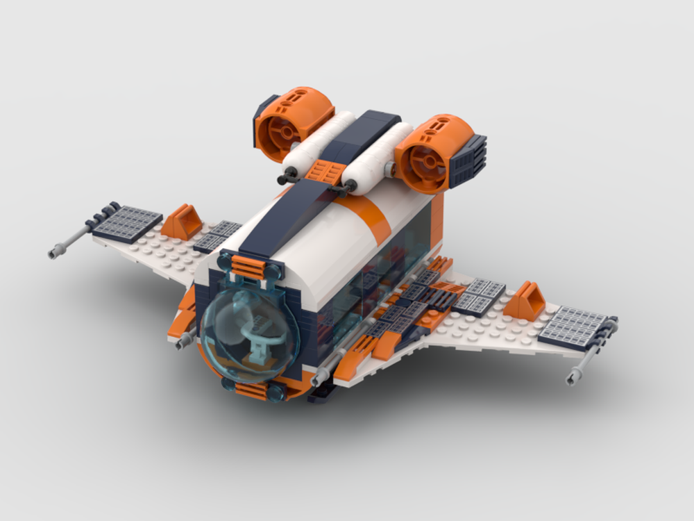 LEGO MOC Space Shuttle by SimonG14 | Rebrickable - Build with LEGO