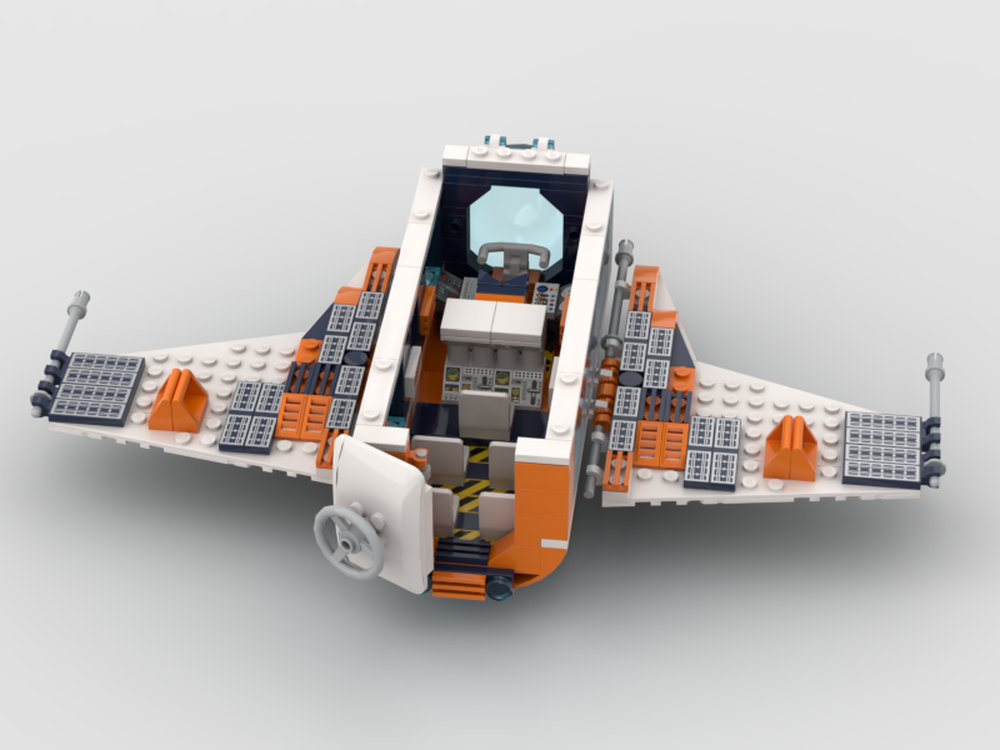 LEGO MOC Space Shuttle by SimonG14 | Rebrickable - Build with LEGO