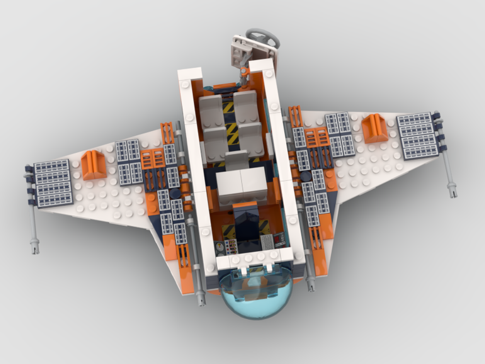 LEGO MOC Space Shuttle by SimonG14 | Rebrickable - Build with LEGO