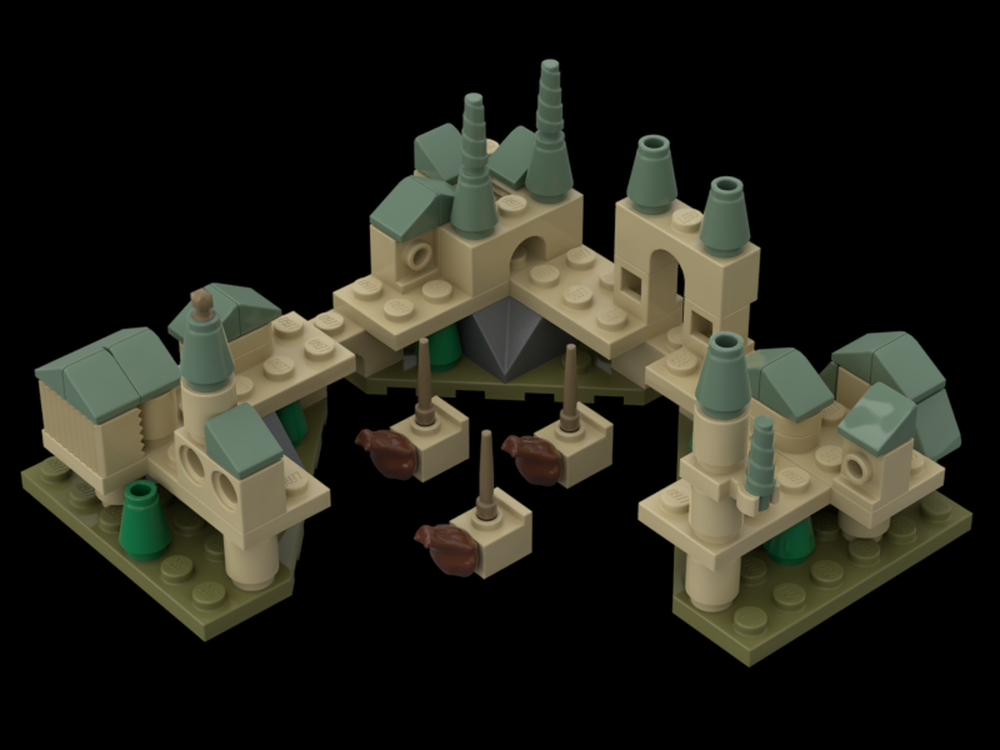 LEGO MOC The Elventown of Marshmeadow by diddesen | Rebrickable - Build ...