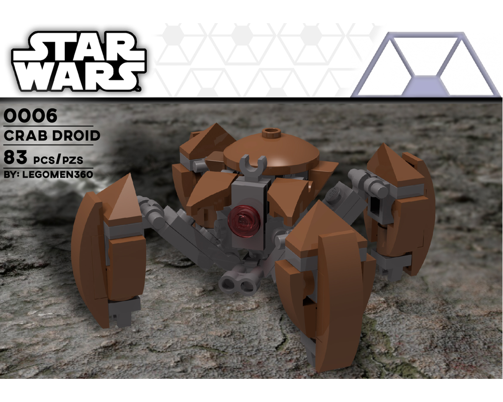 Lego Moc Cis Crab Droid By Legomen360 Rebrickable Build With Lego