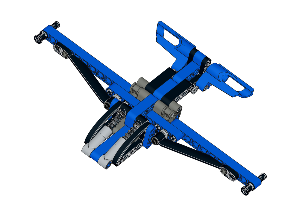 LEGO MOC Airplane by NARP | Rebrickable - Build with LEGO