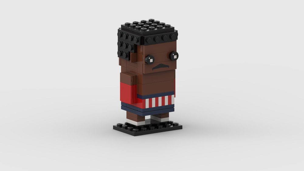 LEGO MOC Apollo Creed Brickheadz by SafeBrickz | Rebrickable - Build ...