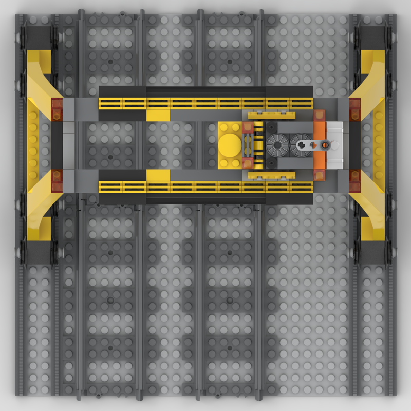 LEGO MOC Gantry Crane by Leo G | Rebrickable - Build with LEGO