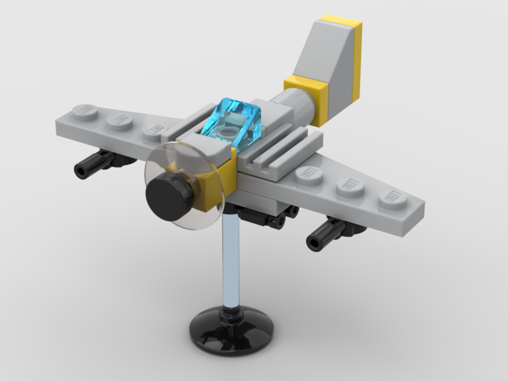 LEGO MOC North American P-51 Mustang by Argatu Ioan | Rebrickable ...