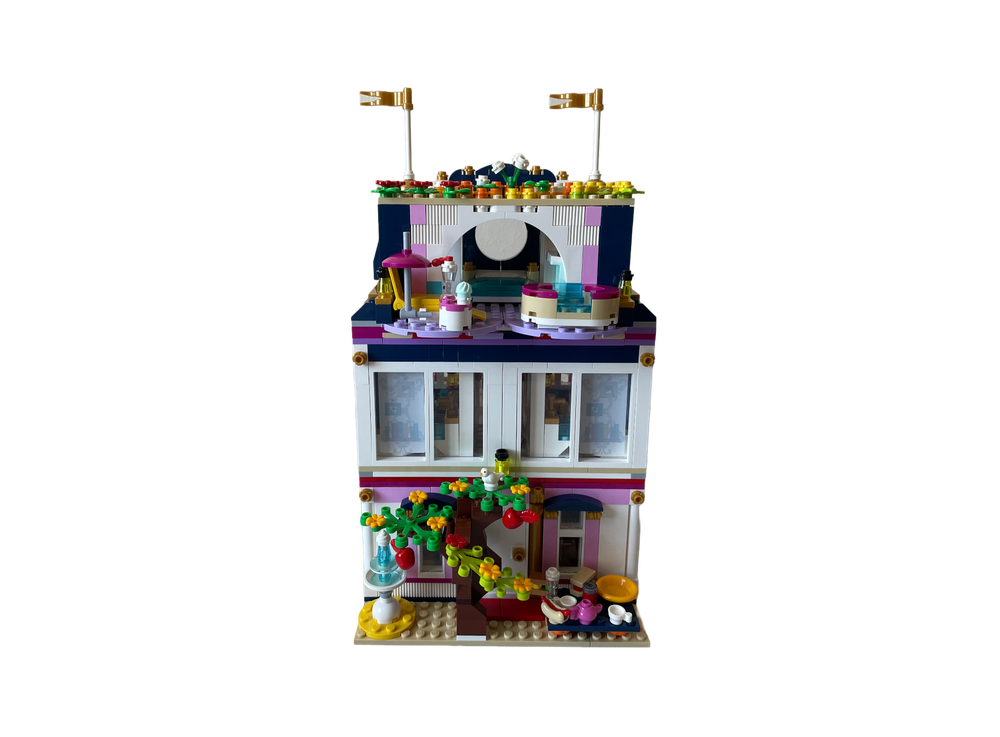 Lego Moc 41684 Grand Hotel Alternate Modular Build By Re Bricked