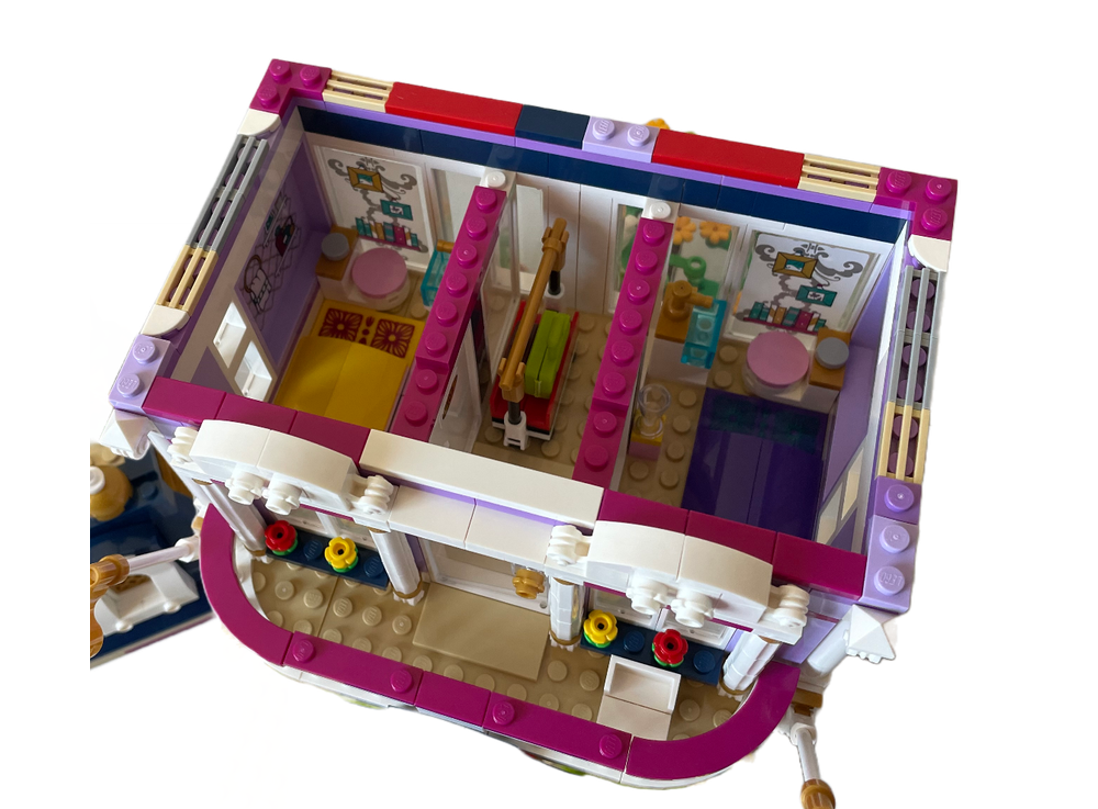 Lego Moc 41684 Grand Hotel Alternate Modular Build By Re Bricked