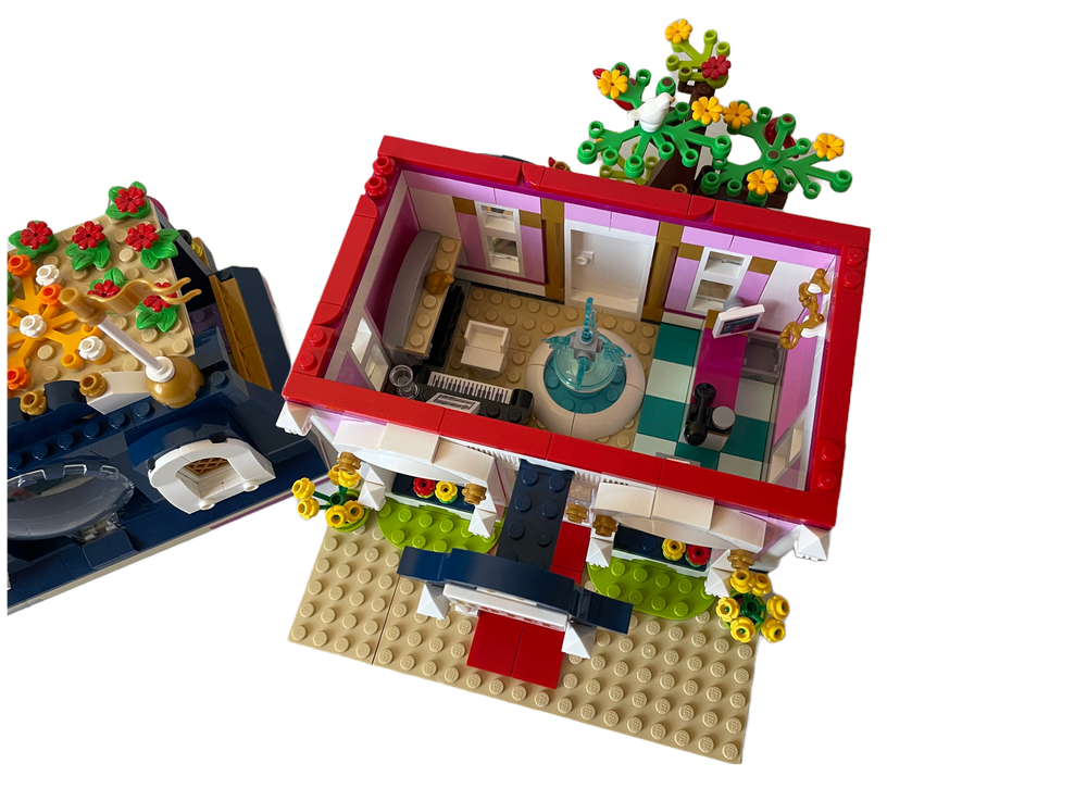 Lego Moc 41684 Grand Hotel Alternate Modular Build By Re Bricked
