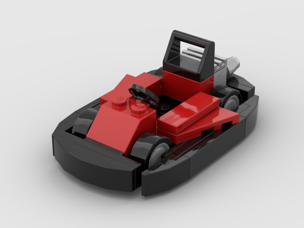 LEGO MOC Go kart by gunni_king | Rebrickable - Build with LEGO