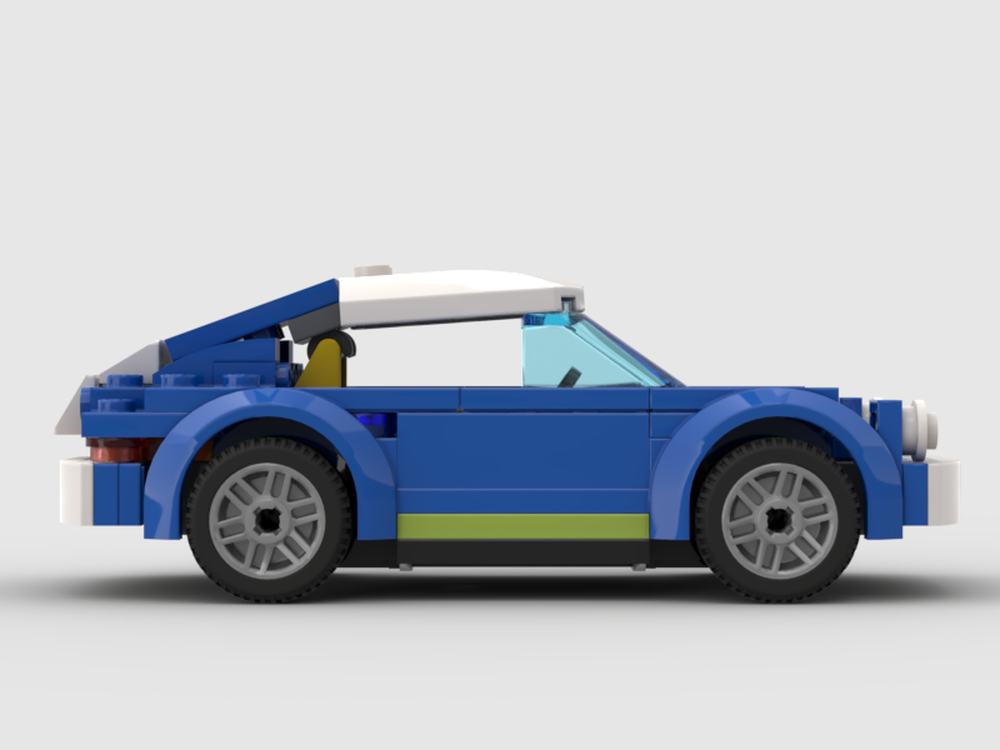 Lego Moc 60312 Porsche 911 By Hoppepe Rebrickable Build With Lego