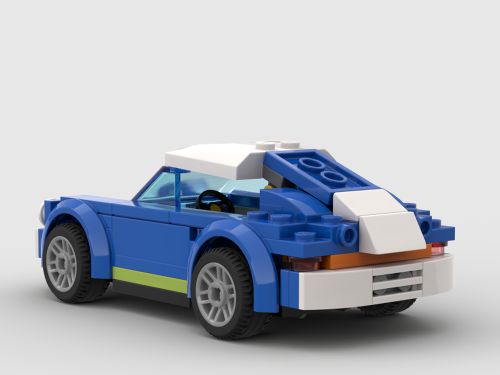 Lego Moc 60312 Porsche 911 By Hoppepe Rebrickable Build With Lego