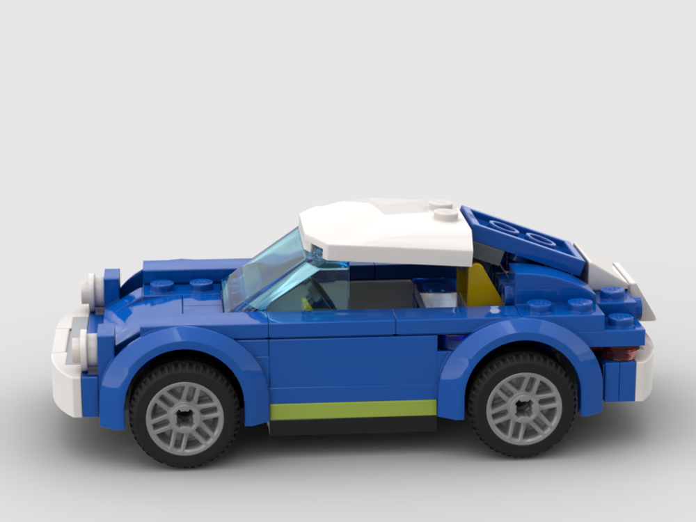 Lego Moc 60312 Porsche 911 By Hoppepe Rebrickable Build With Lego