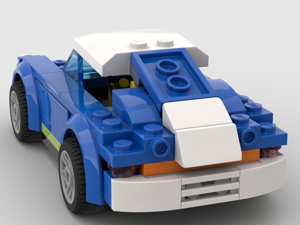 Lego Moc 60312 Porsche 911 By Hoppepe Rebrickable Build With Lego