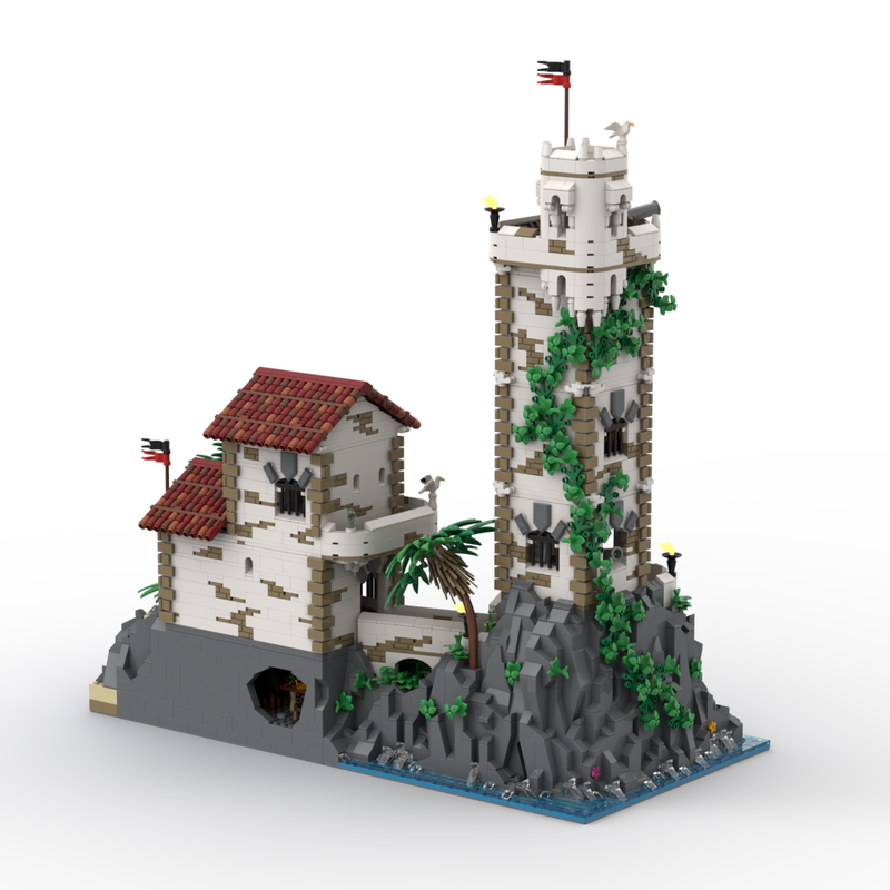 LEGO MOC Port Sauvage: Old Guard House and Tower by Brickjester ...