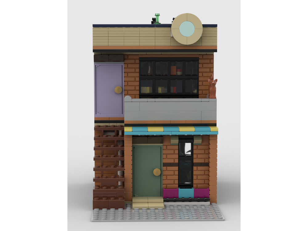 LEGO MOC Monica and Rachel - General Merchandise and Apartment by ...