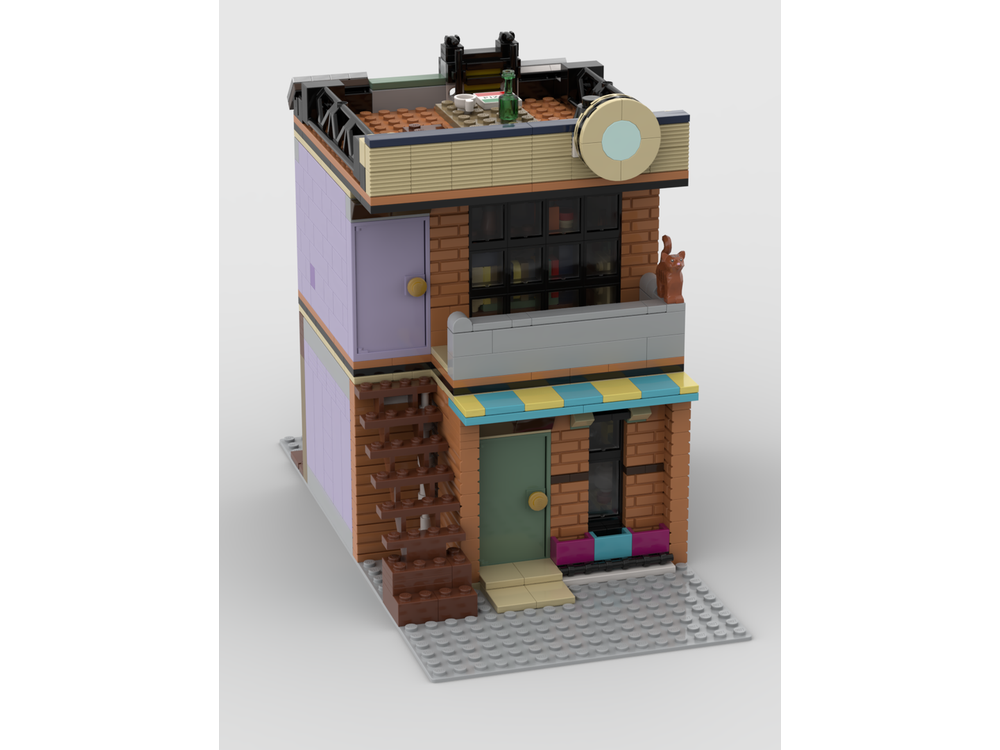 LEGO MOC Monica and Rachel - General Merchandise and Apartment by ...