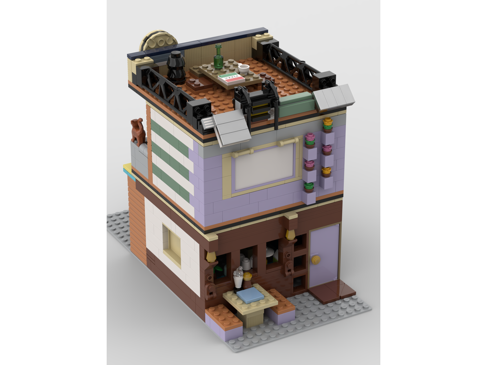 LEGO MOC Monica and Rachel - General Merchandise and Apartment by ...