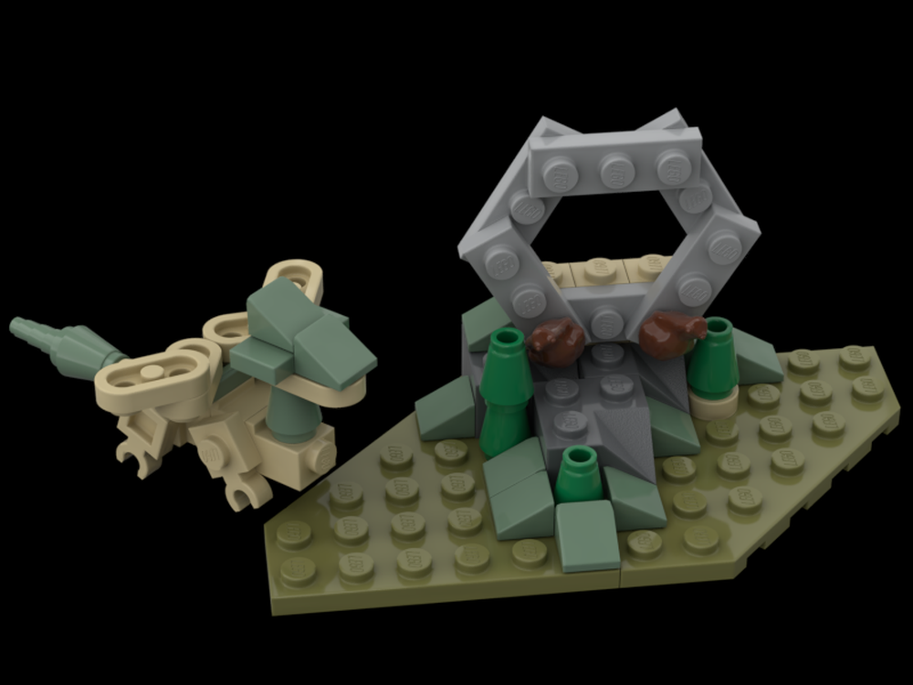 LEGO MOC The Stone Ring by diddesen | Rebrickable - Build with LEGO