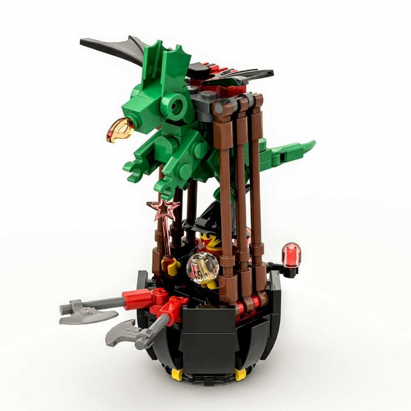 LEGO MOC Witch's Windship Microfighter by upawelek | Rebrickable ...