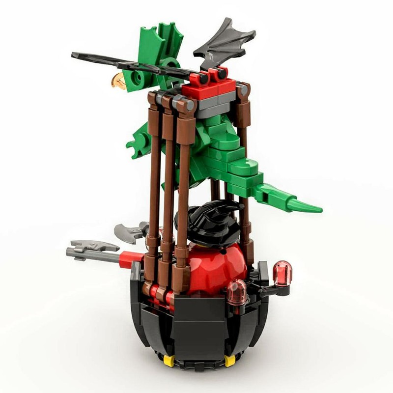 LEGO MOC Witch's Windship Microfighter by upawelek | Rebrickable ...