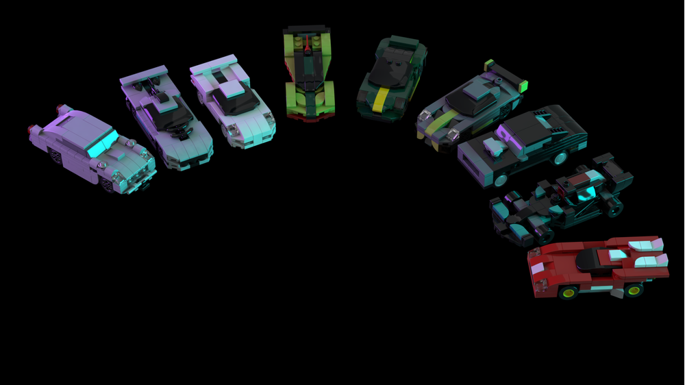 LEGO MOC Mini Speed Champions cars 2022 by Mobilox Studios ...