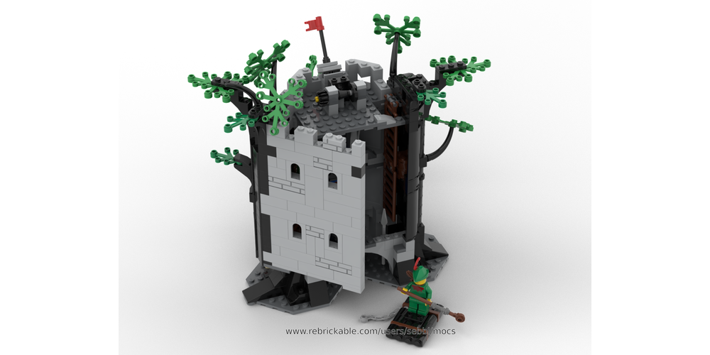 Lego Moc River Fortress From 70437 And 40567 By Sebbl Rebrickable