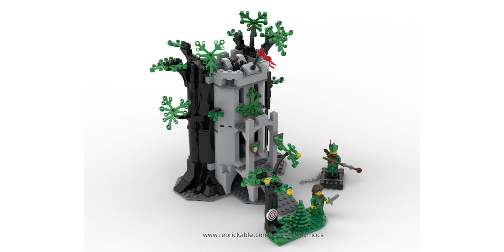 Lego Moc River Fortress From 70437 And 40567 By Sebbl Rebrickable
