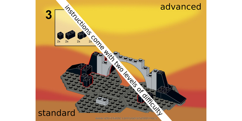 Lego Moc River Fortress From 70437 And 40567 By Sebbl Rebrickable
