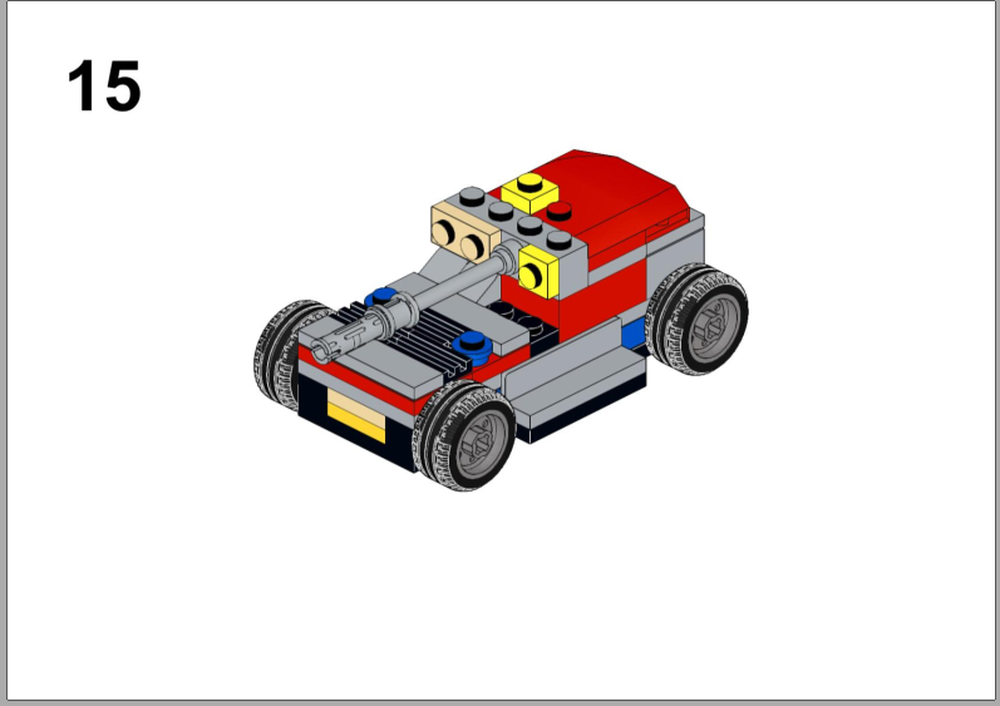 LEGO MOC Tank Destroyer by Dinhdinhchannel - DDC | Rebrickable - Build ...