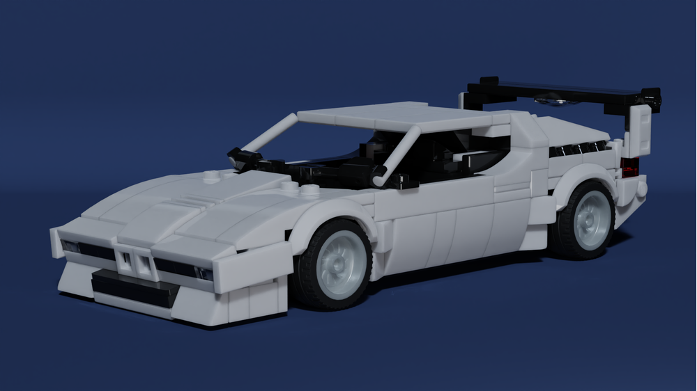 LEGO MOC BMW M1 Procar by Leo1 | Rebrickable - Build with LEGO