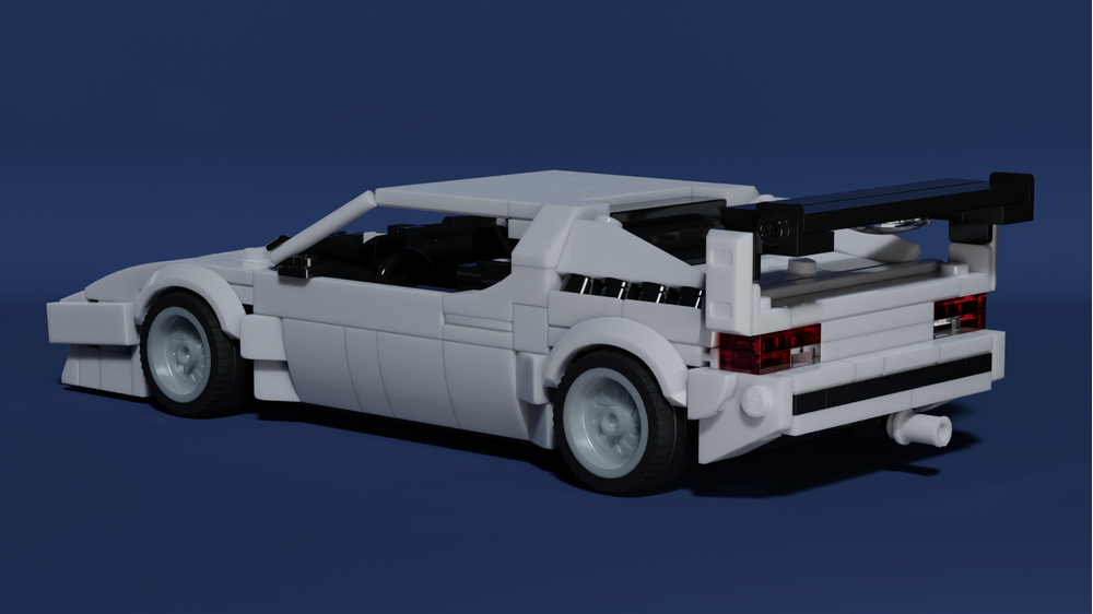 LEGO MOC BMW M1 Procar by Leo1 | Rebrickable - Build with LEGO