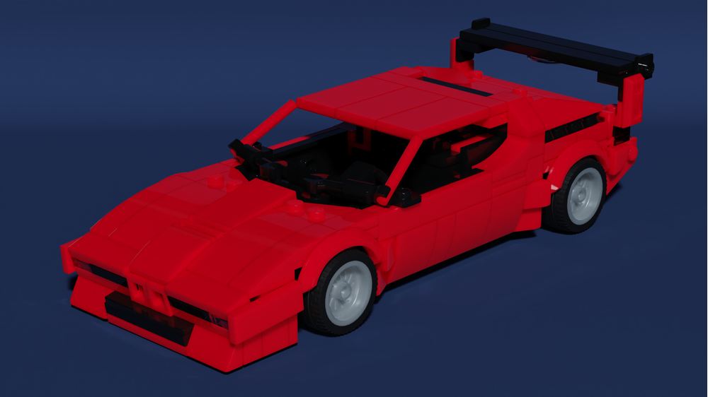 LEGO MOC BMW M1 Procar by Leo1 | Rebrickable - Build with LEGO