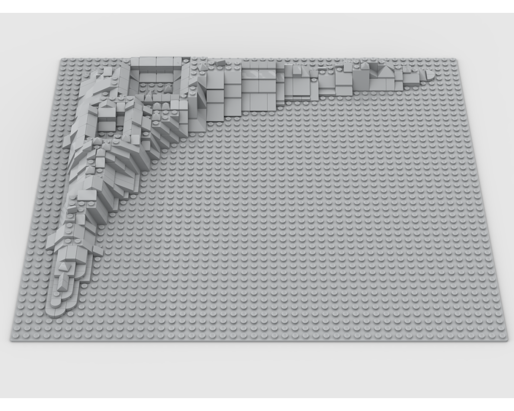LEGO MOC Crater Plate for the new 10497 Galaxy Explorer by paalrise ...
